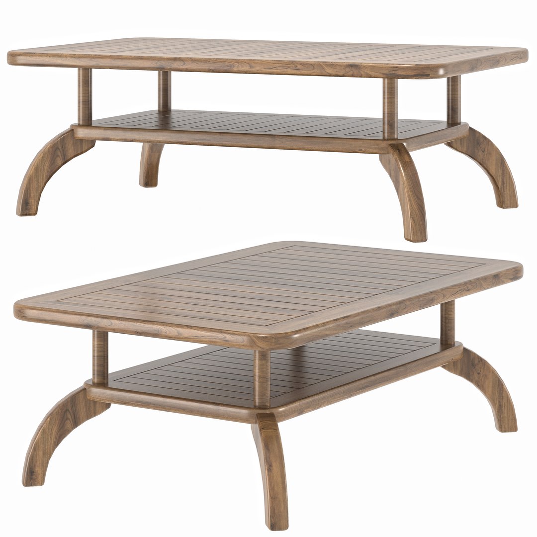 Sette garden amor coffee table 3D model - TurboSquid 2047508