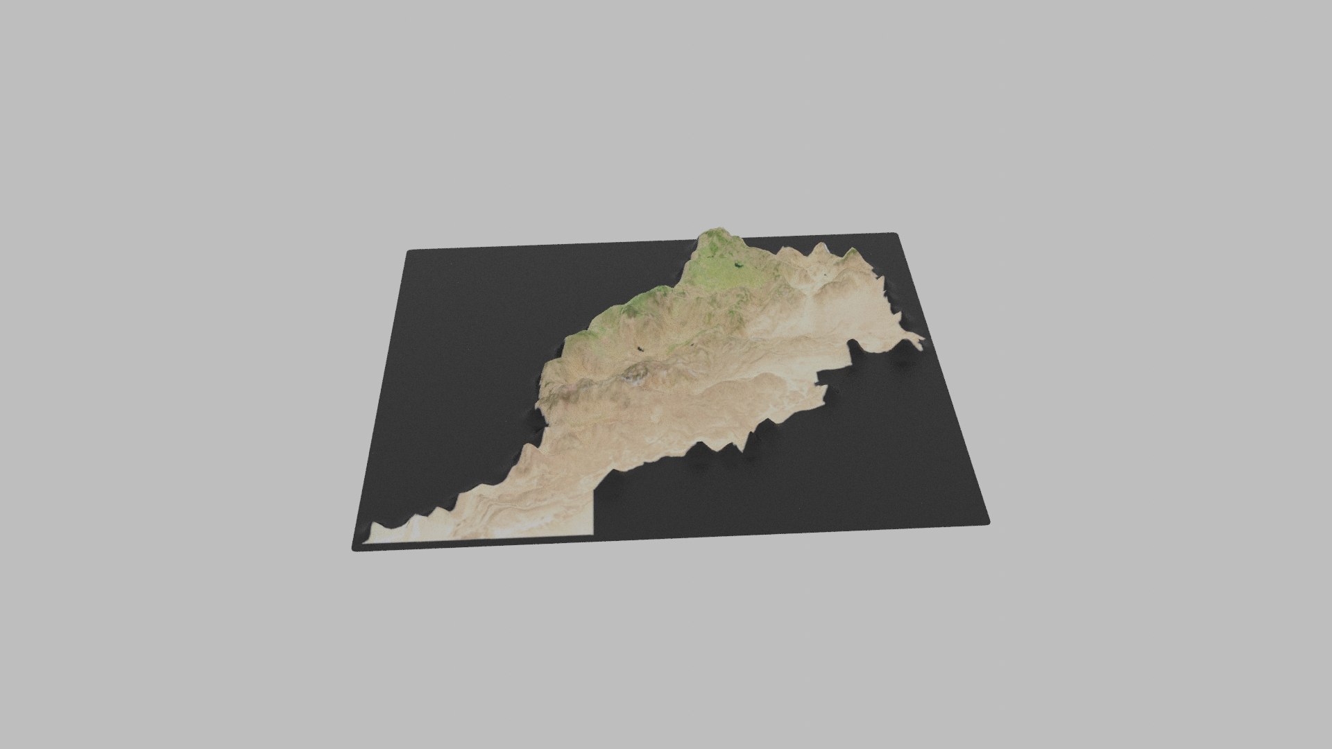 Morocco Map Country Model - TurboSquid 2076267
