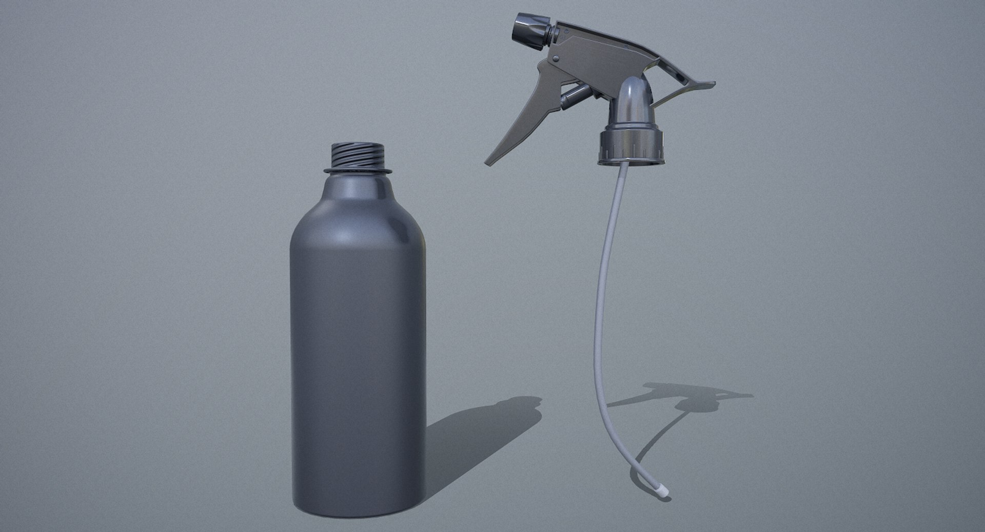 Spray Bottle Sprayhead 3D Model - TurboSquid 1406566