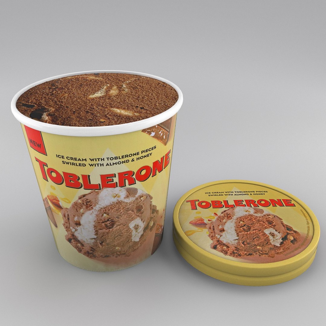 Ice cream Toblerone 3D - TurboSquid 2021955