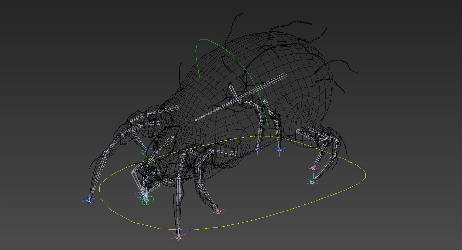 3d Model Dust Mite