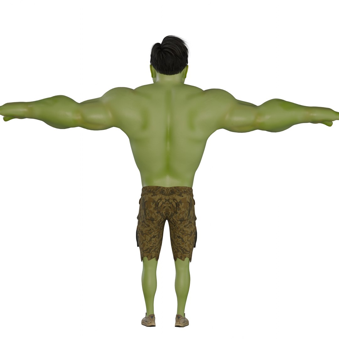 The Green Hulk 3D Model - TurboSquid 2325928