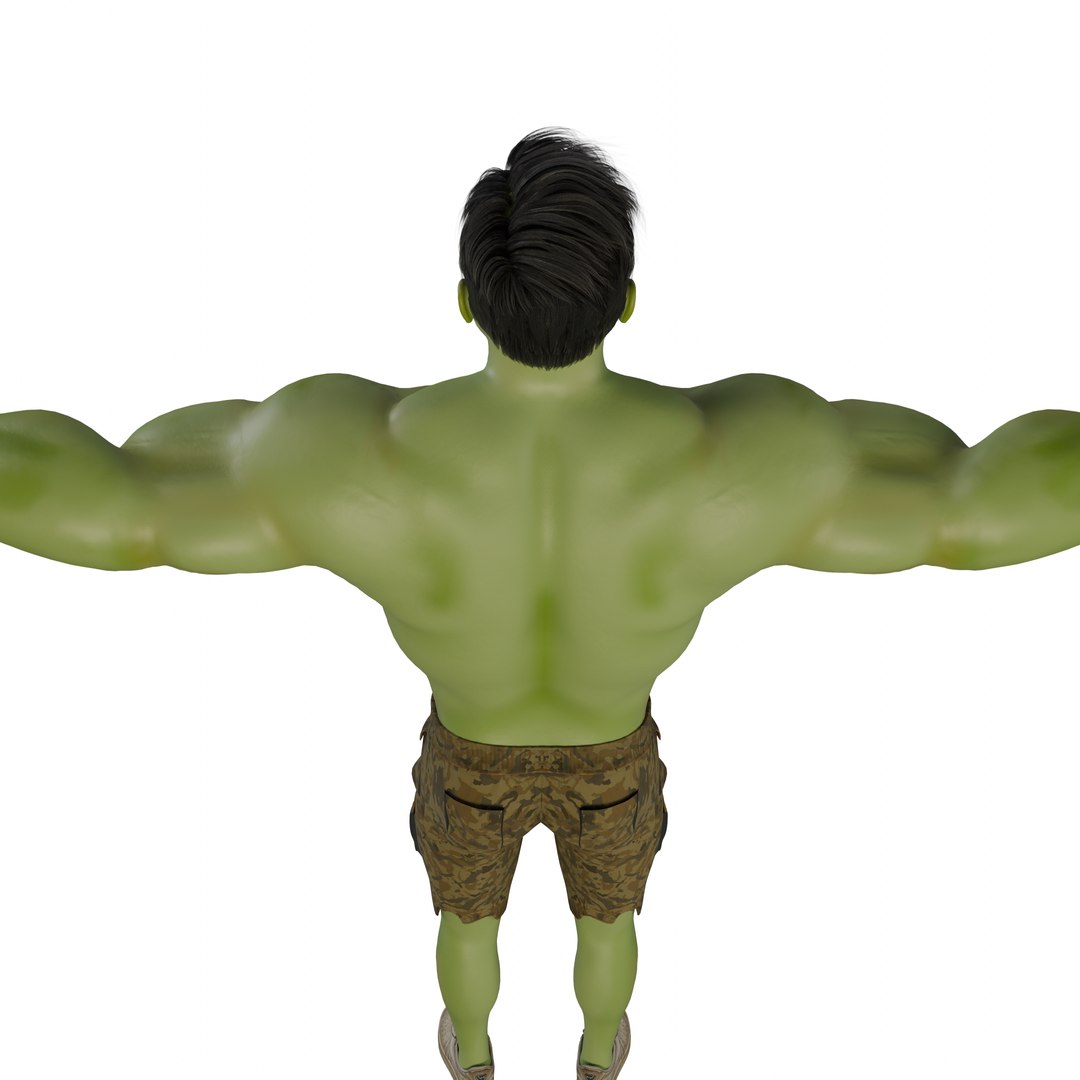 The Green Hulk 3D Model - TurboSquid 2325928