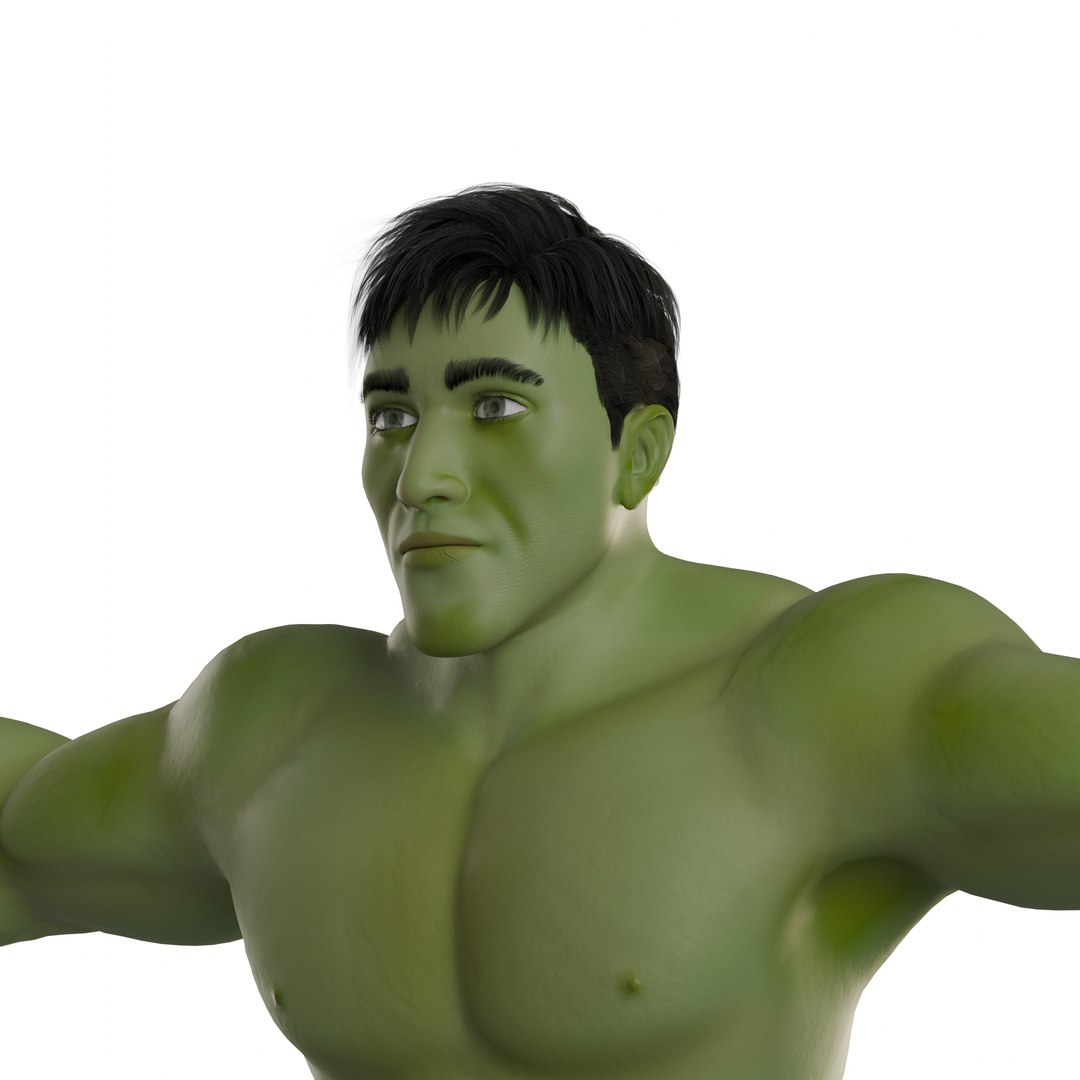 The Green Hulk 3D Model - TurboSquid 2325928