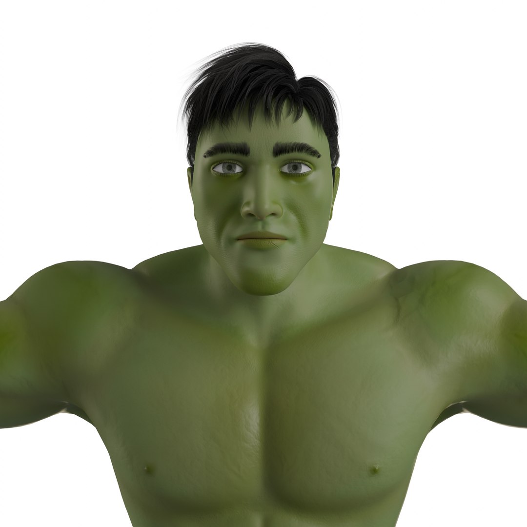 The Green Hulk 3D Model - TurboSquid 2325928