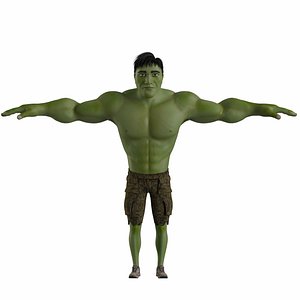 3D Hulk Models - Browse & Download Formats - TurboSquid