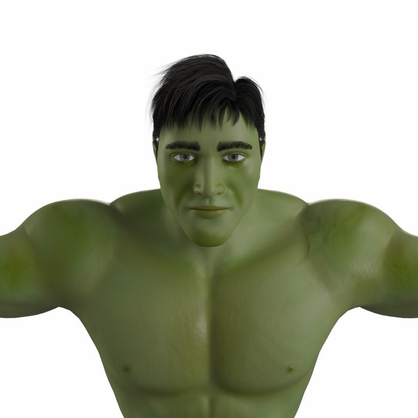modelo 3d El Hulk verde - TurboSquid 2325928