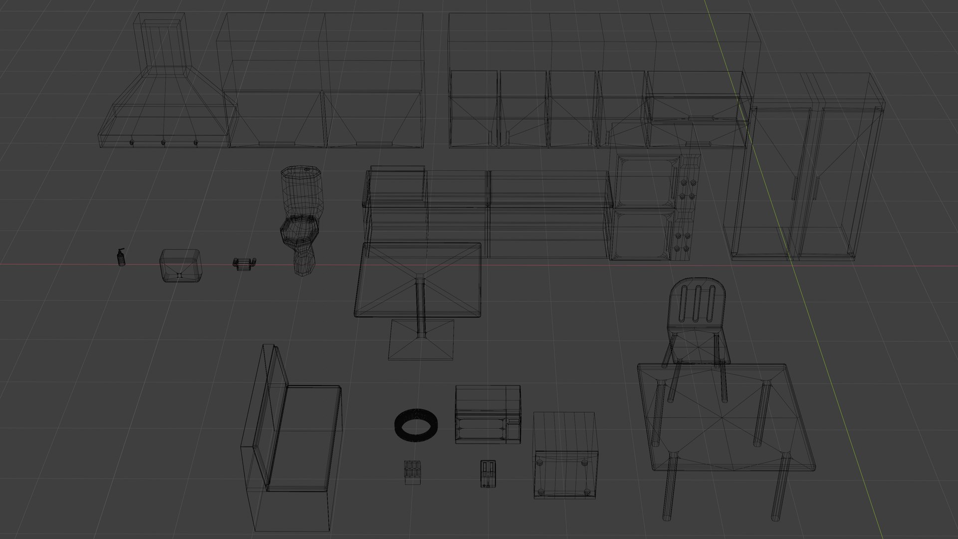 3D model Low Poly Stuff - TurboSquid 1971919