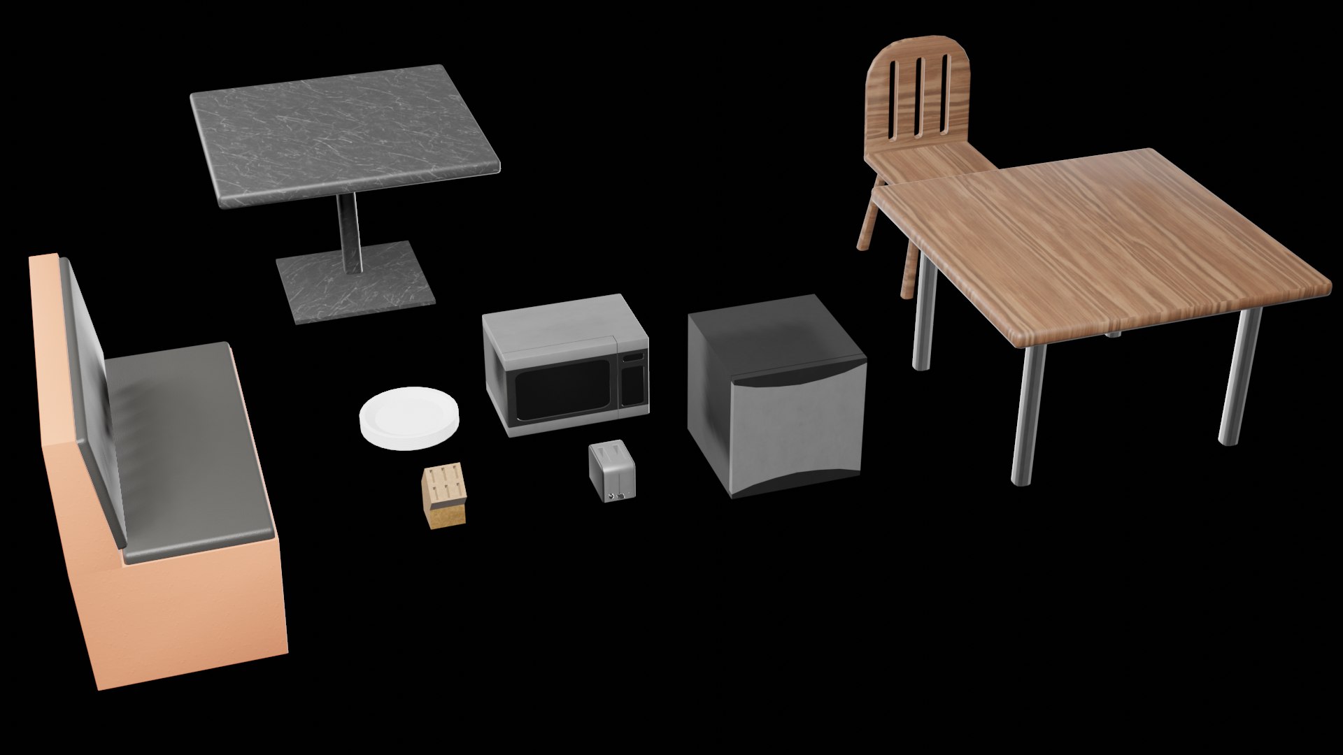 3D model Low Poly Stuff - TurboSquid 1971919