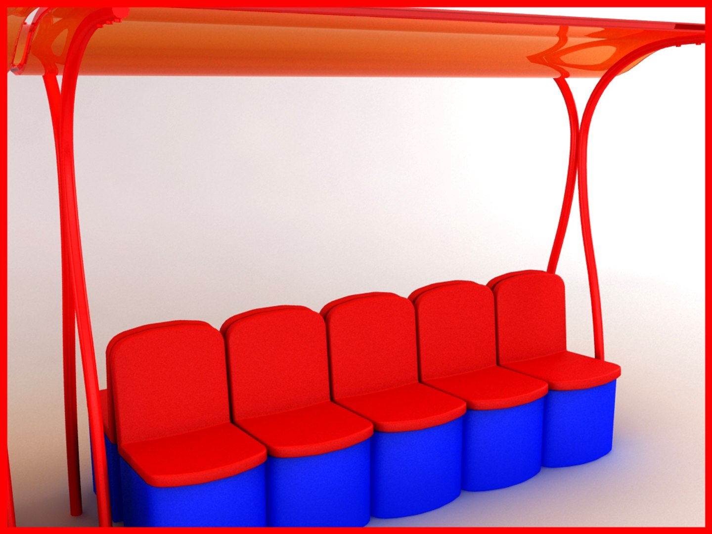 Reserve Bench 3d Model