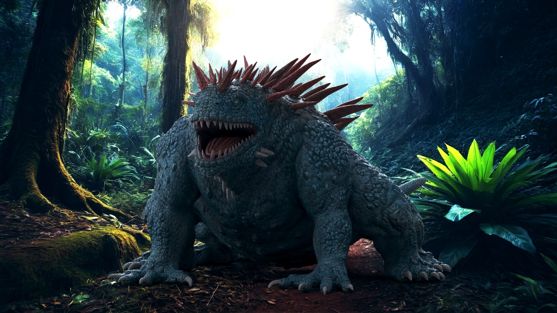 The Fantasy Creature Basilisk Rigged 3D Model - TurboSquid 2225797