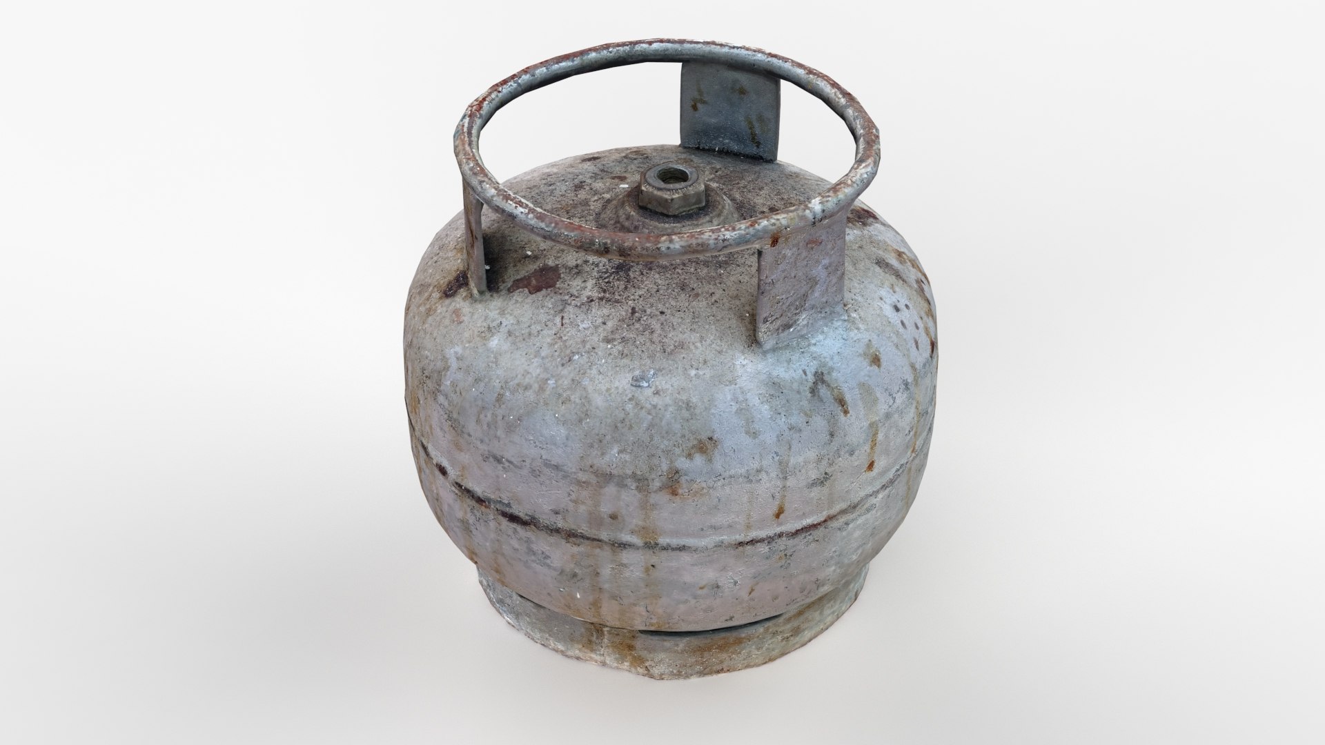 Rust White Picnic Tube 3D - TurboSquid 2041823
