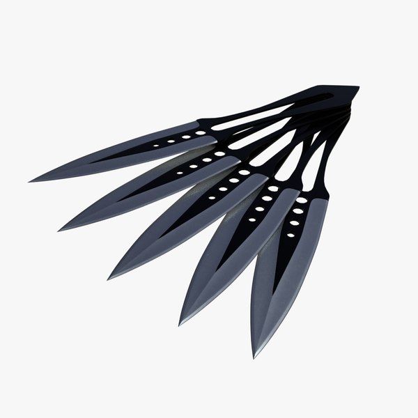 3D throwing knife model - TurboSquid 1447619