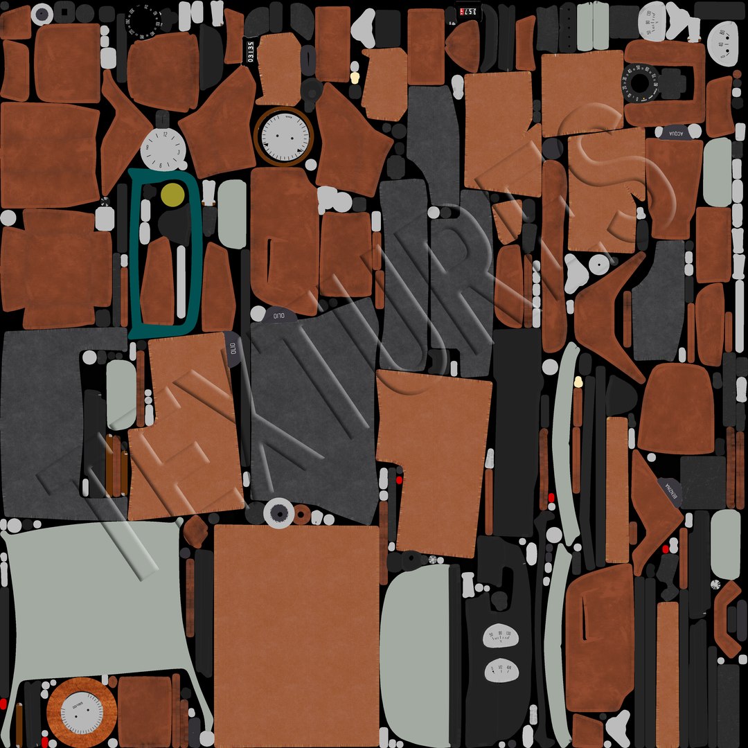 3D Retro Classic Car Model - TurboSquid 2414686