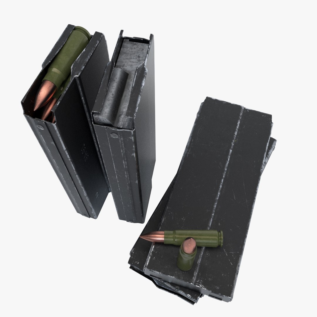 Sniper Rifle Vsk-94 3d Max