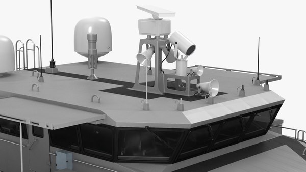 modelo 3d Lancha Patrullera TTS Scarborough CG42 - TurboSquid 2111794