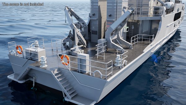 modelo 3d Lancha Patrullera TTS Scarborough CG42 - TurboSquid 2111794