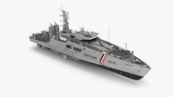 modelo 3d Lancha Patrullera TTS Scarborough CG42 - TurboSquid 2111794