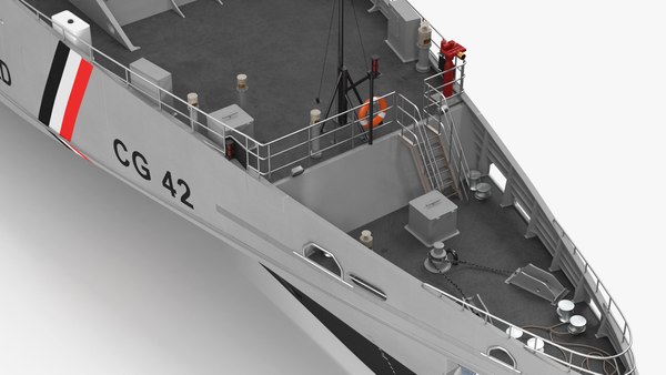 modelo 3d Lancha Patrullera TTS Scarborough CG42 - TurboSquid 2111794