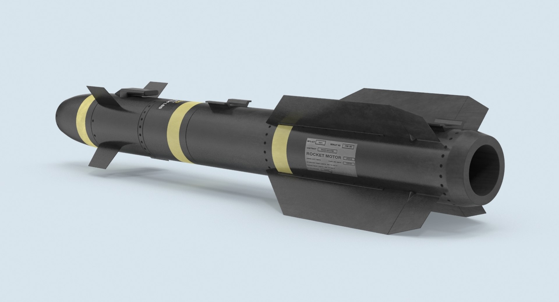 Aircraft Missile Agm 114 X