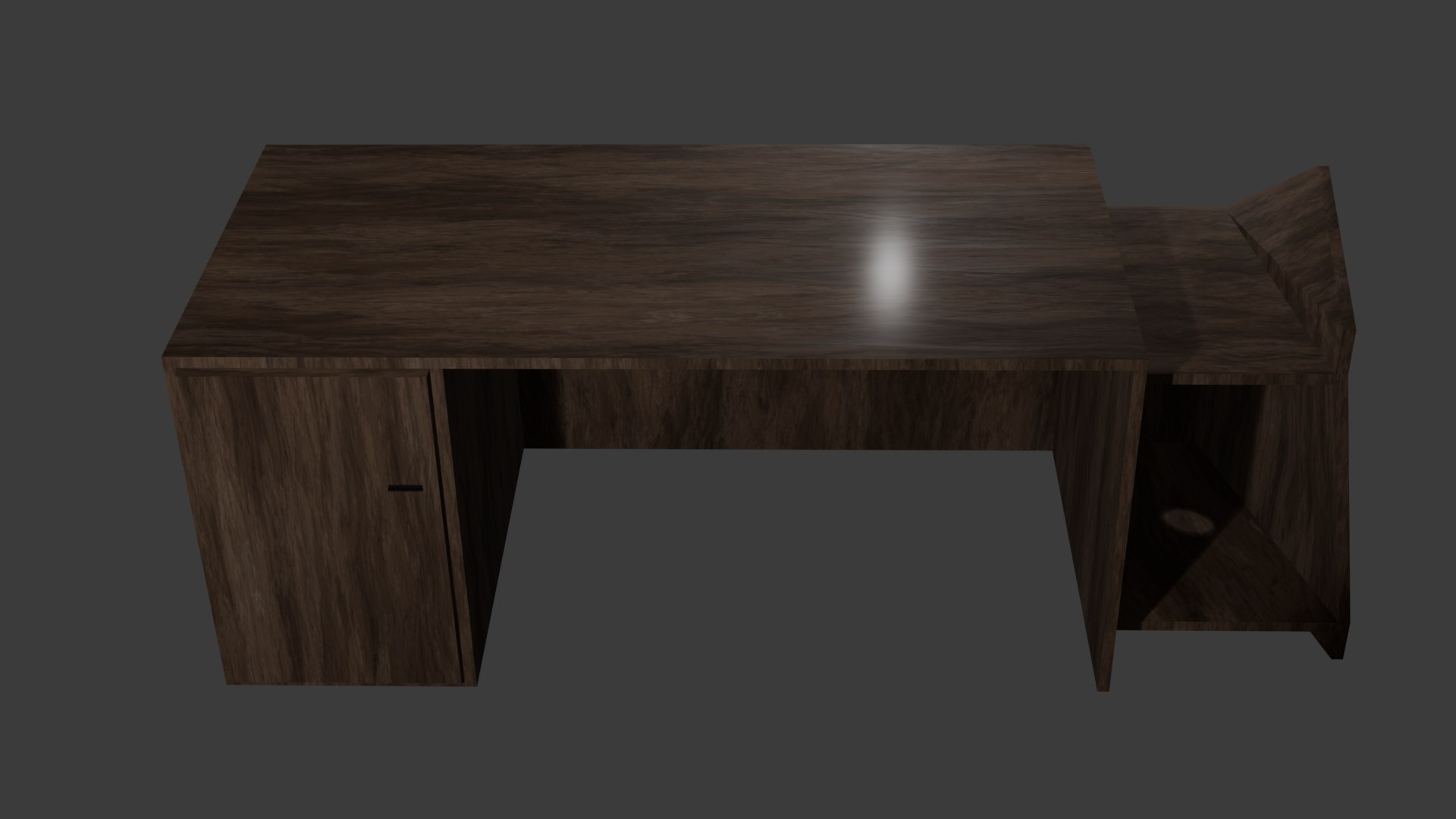 3D Computer Desk Model - TurboSquid 2286036