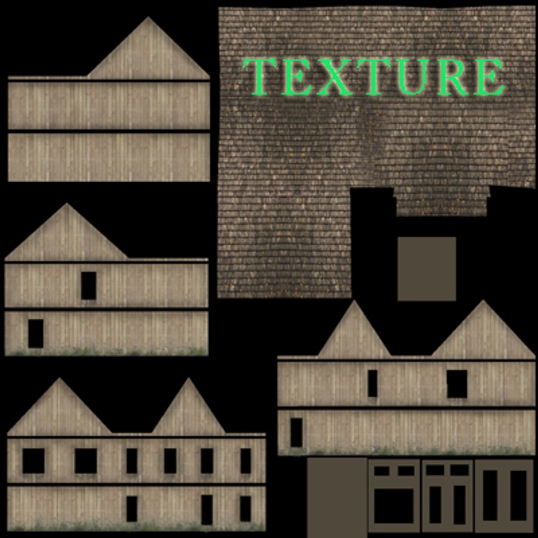 3d Model Wooden House