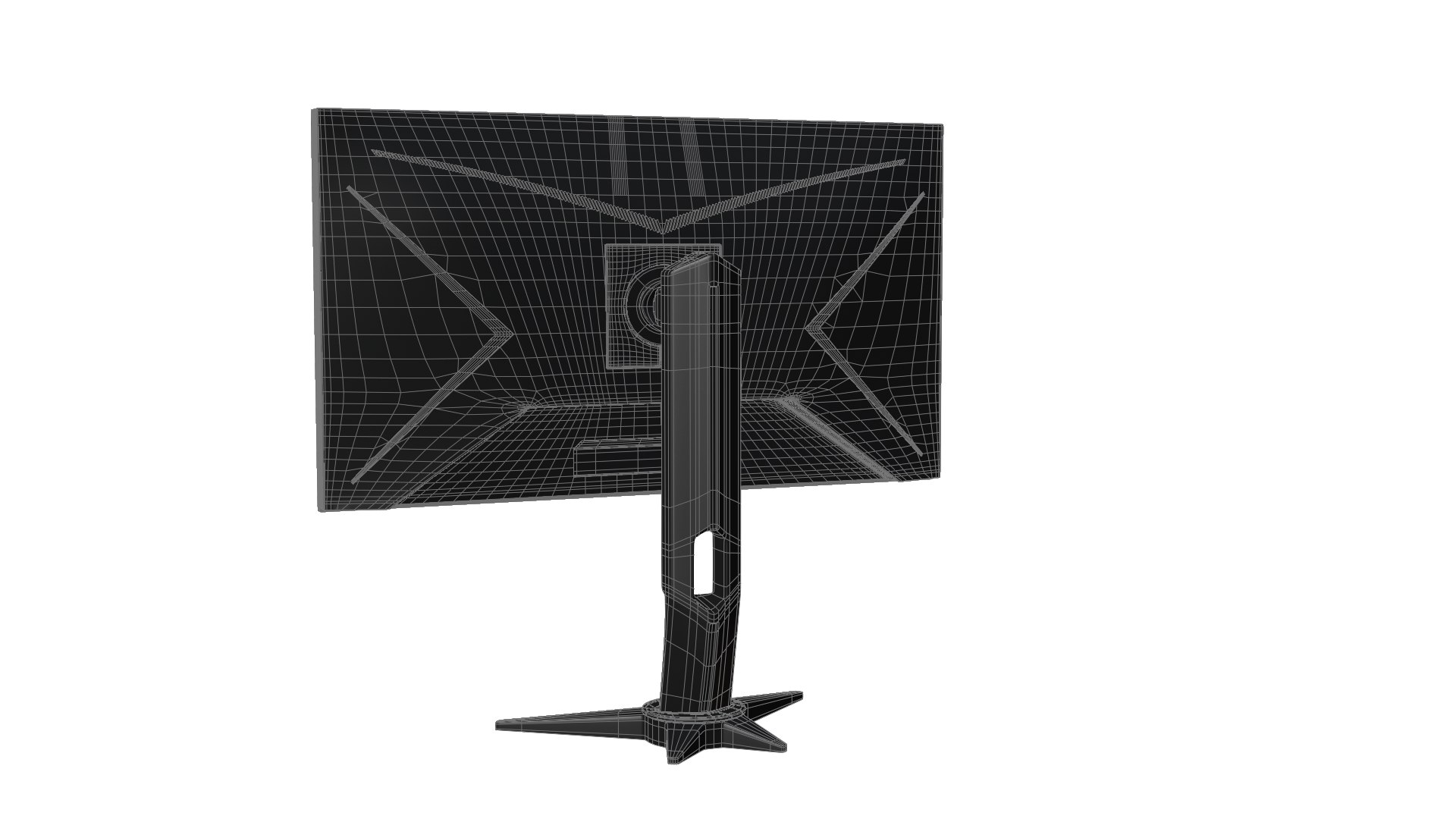 AOC Gaming Monitor 3D Model - TurboSquid 2155089