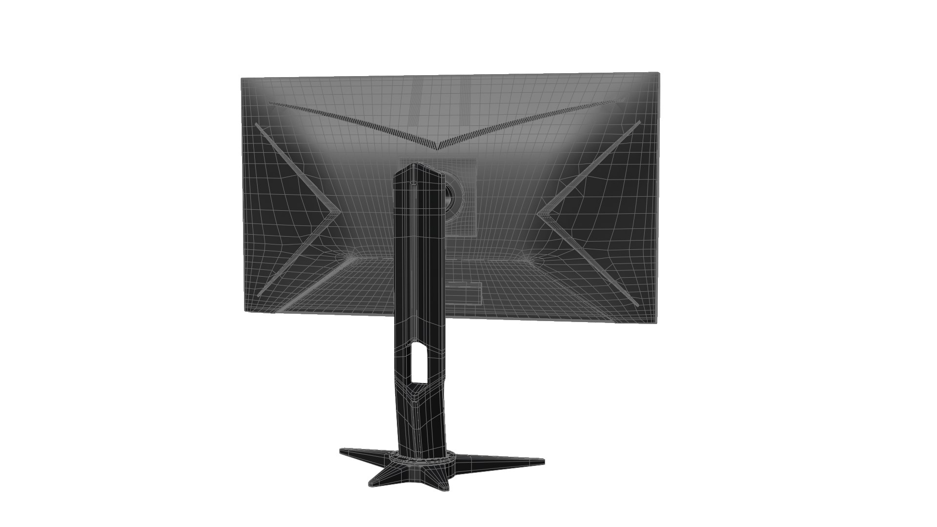 AOC Gaming Monitor 3D Model - TurboSquid 2155089