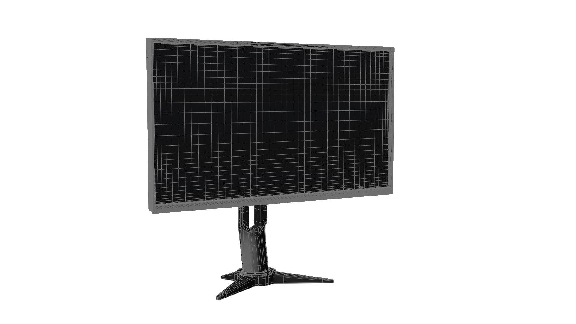 AOC Gaming Monitor 3D Model - TurboSquid 2155089
