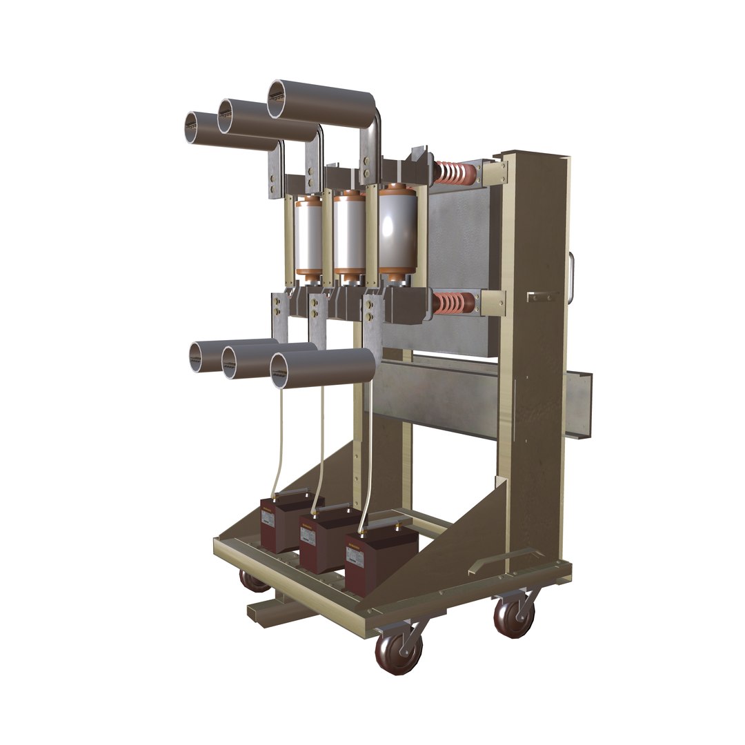 3D Electrical Trolly Model - TurboSquid 2172640