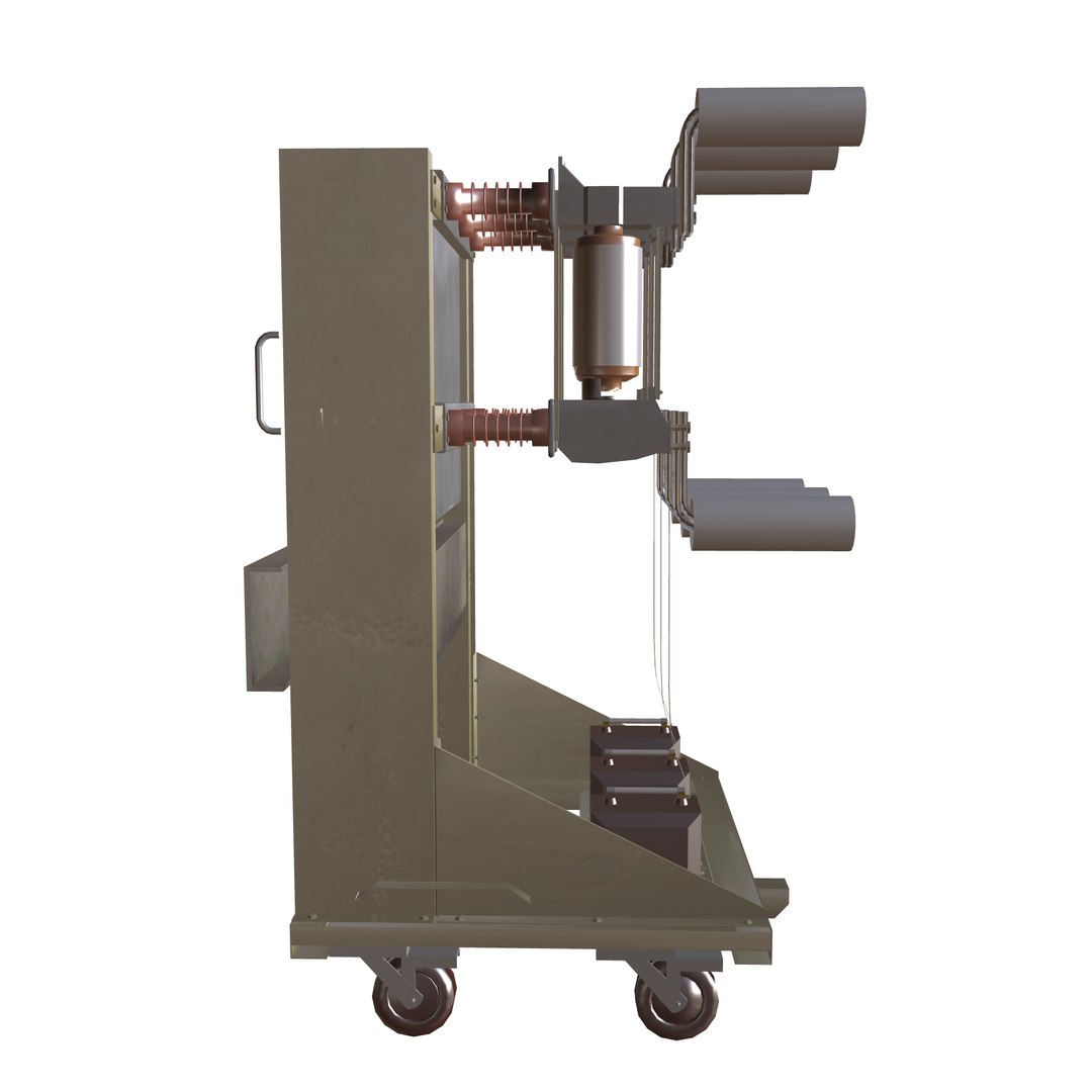 3D Electrical Trolly Model - TurboSquid 2172640