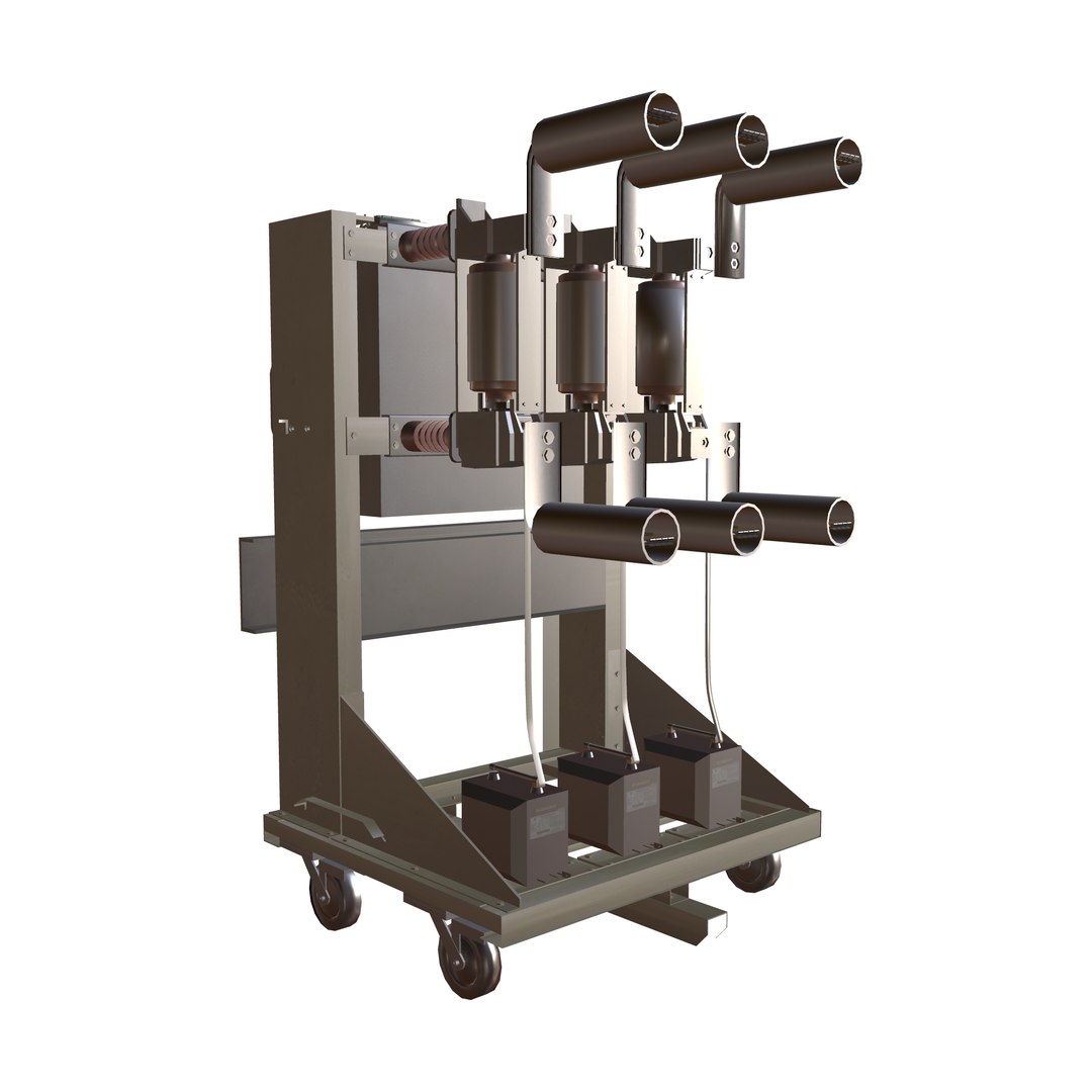 3D Electrical Trolly Model - TurboSquid 2172640