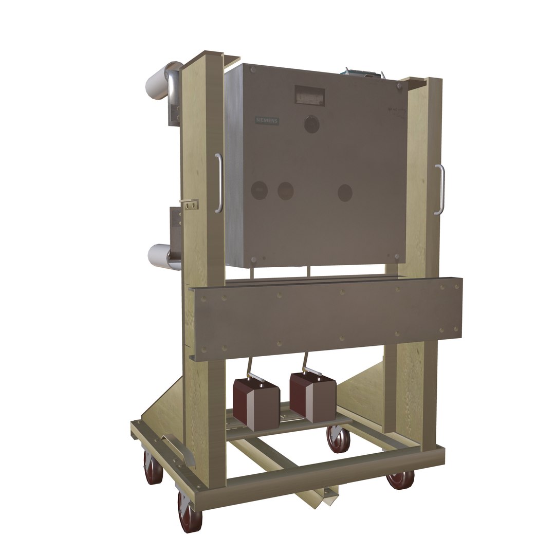 3D Electrical Trolly model - TurboSquid 2172640