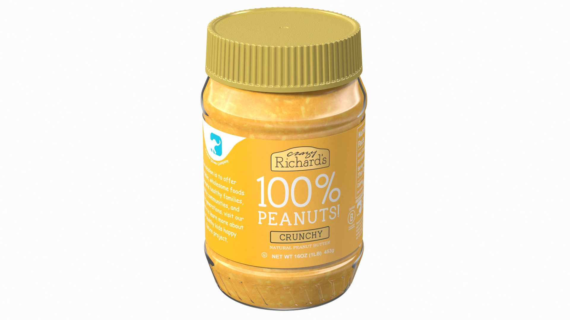 Crazy Richard Crunchy Peanut Butter 3D Model - TurboSquid 1736705