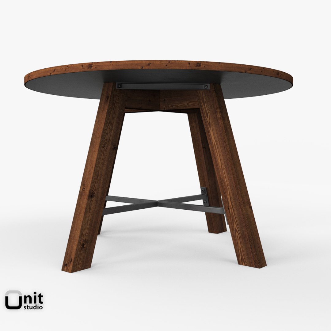 3d Model Reclaimed Table Railway Trestle