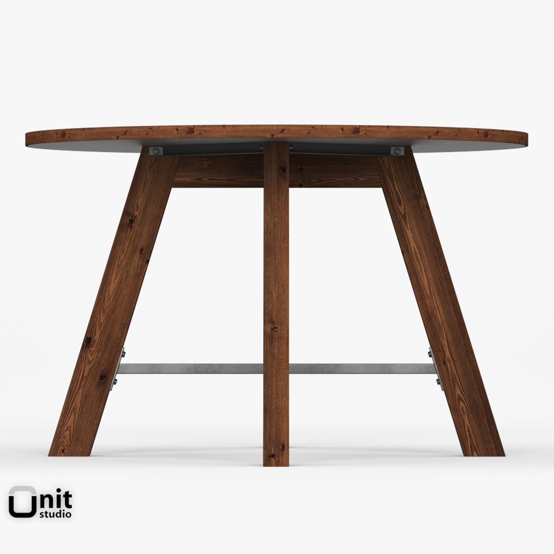 3d Model Reclaimed Table Railway Trestle