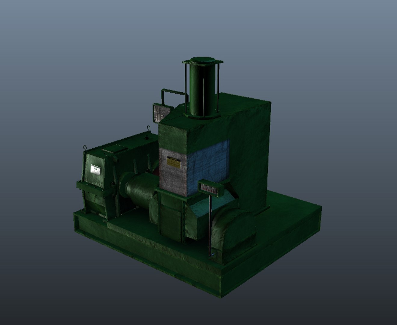 3d Model Industrial Mixing Machine