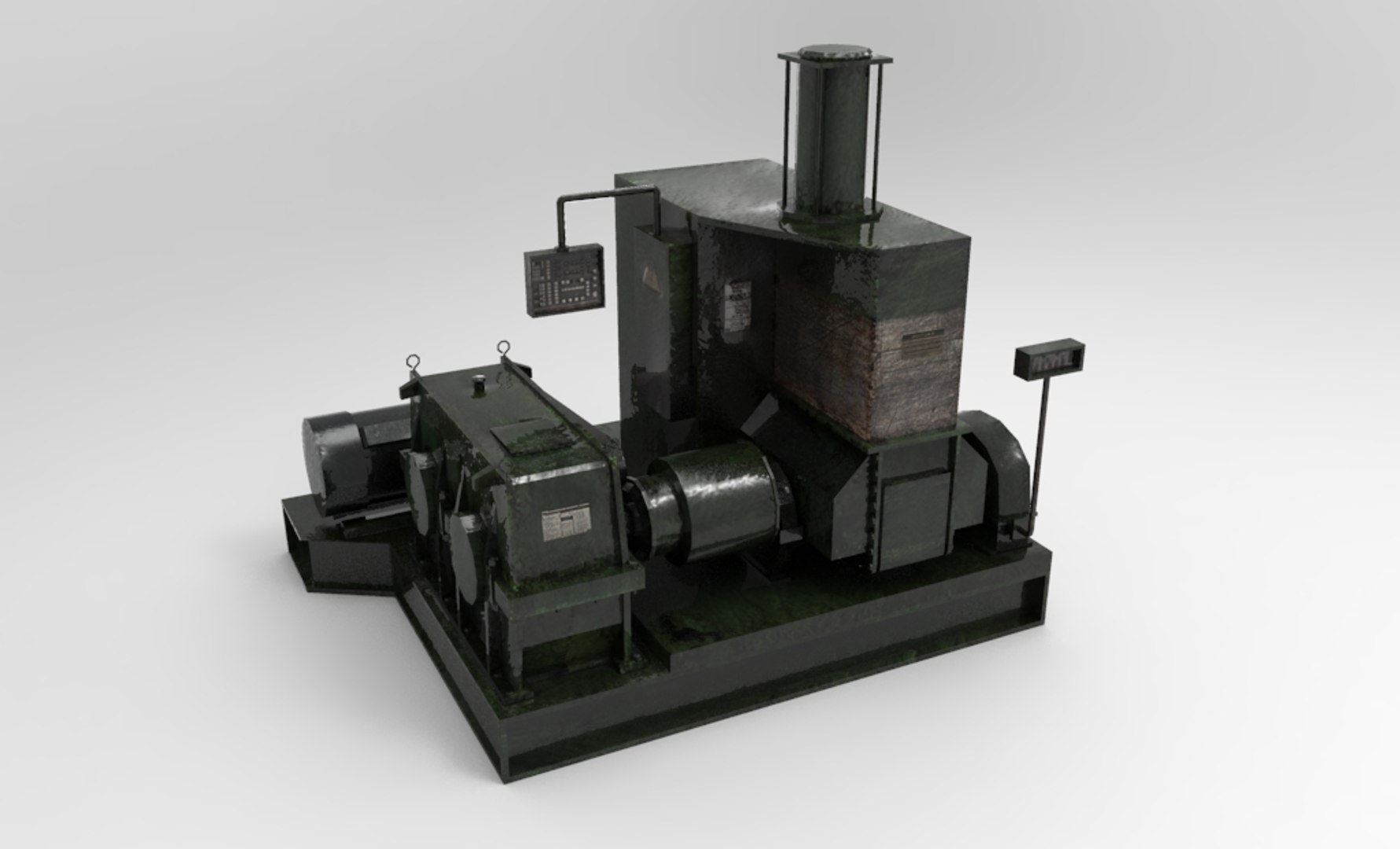 3d Model Industrial Mixing Machine
