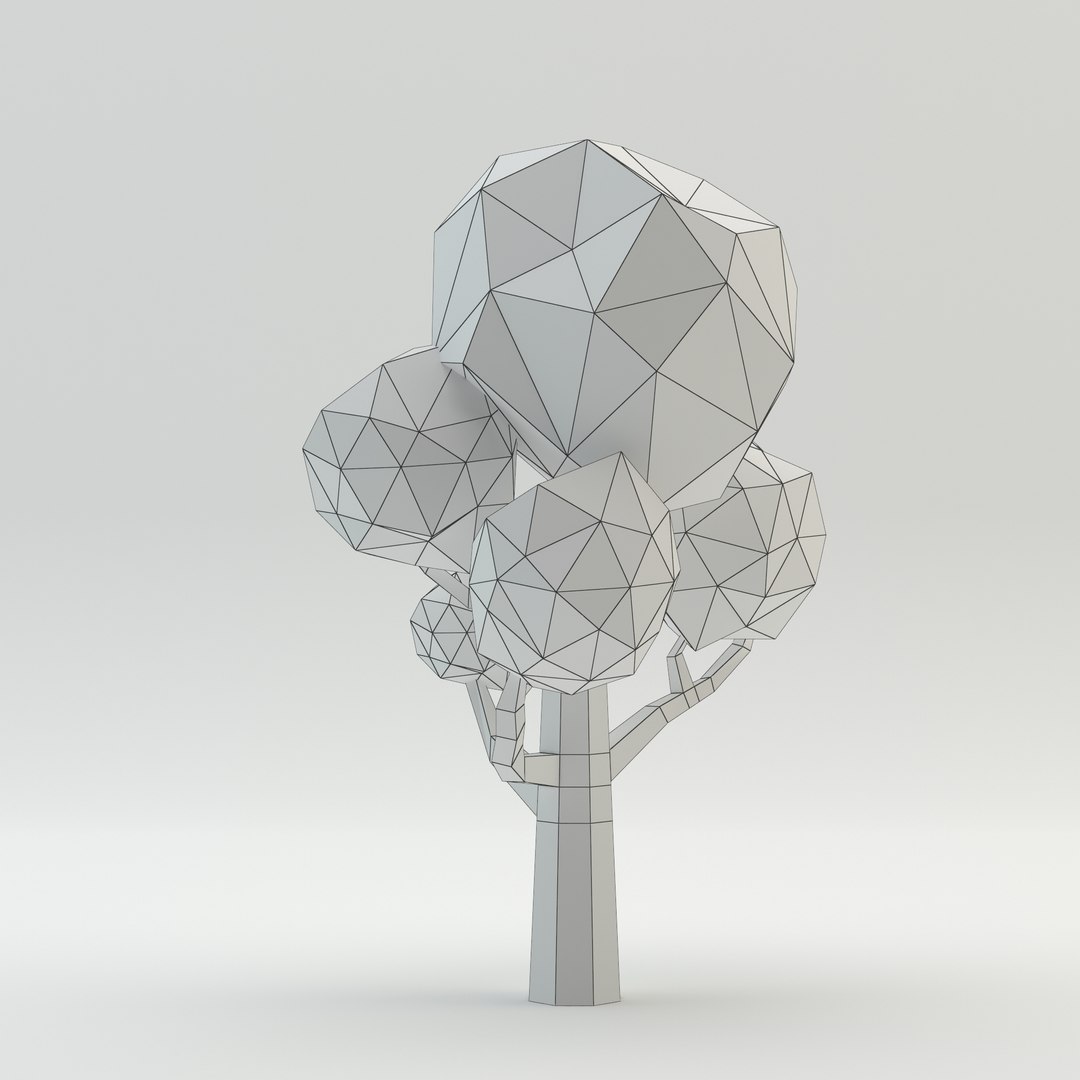 3d Cartoon Trees Forest Pack