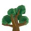 3d Cartoon Trees Forest Pack