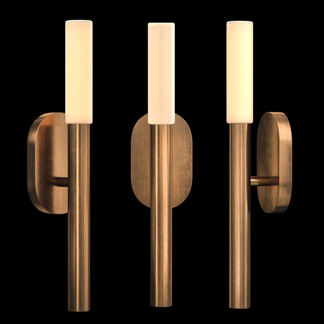 ROUSSEAU LINEAR SCONCE Model - TurboSquid 1998840