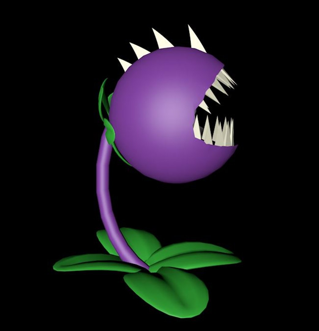3D Chomper Plants Vs Model - TurboSquid 1180279
