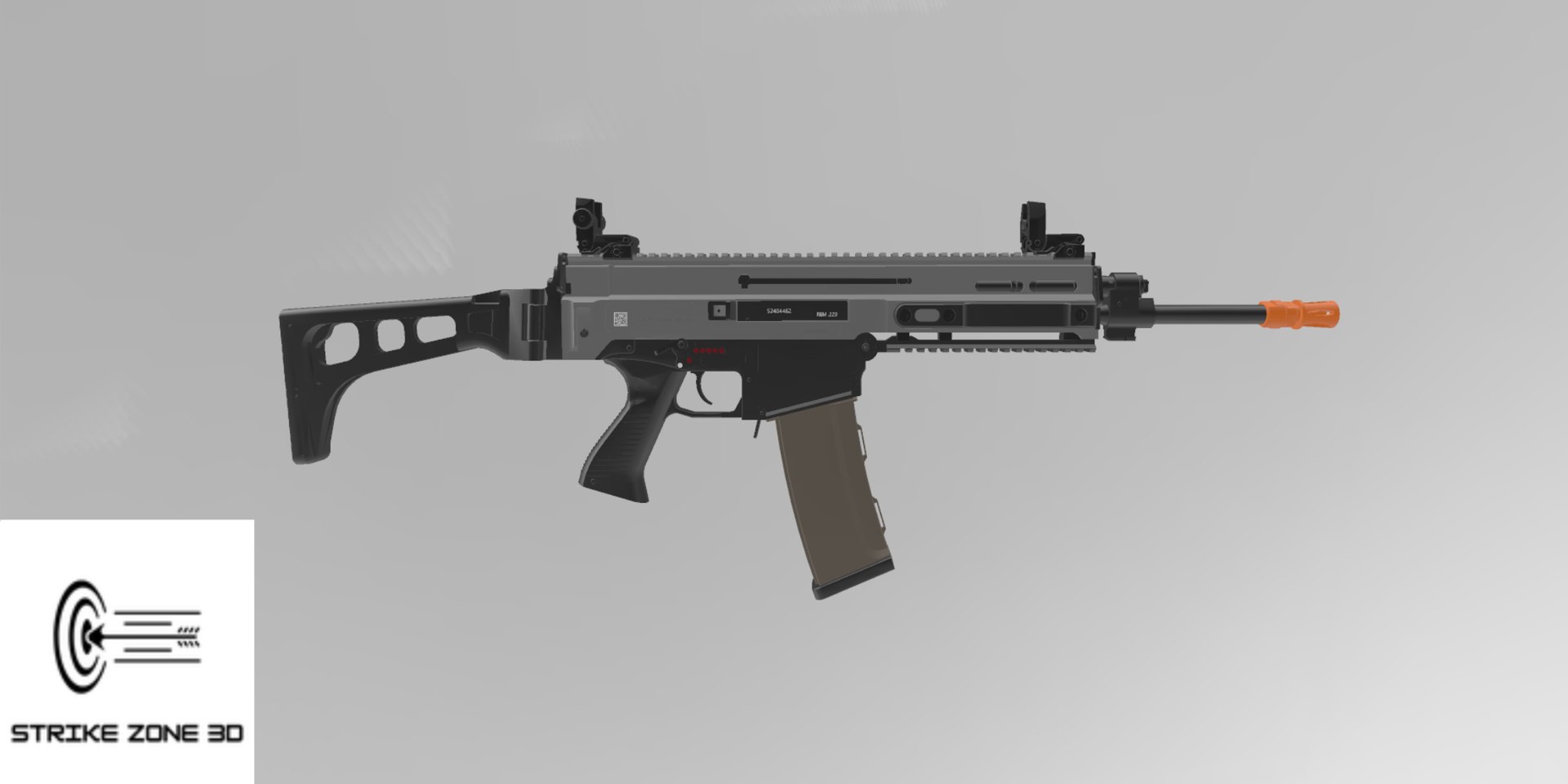 P-Z 805 Brem 3D Print Toy Gun 3D Model - TurboSquid 2315901