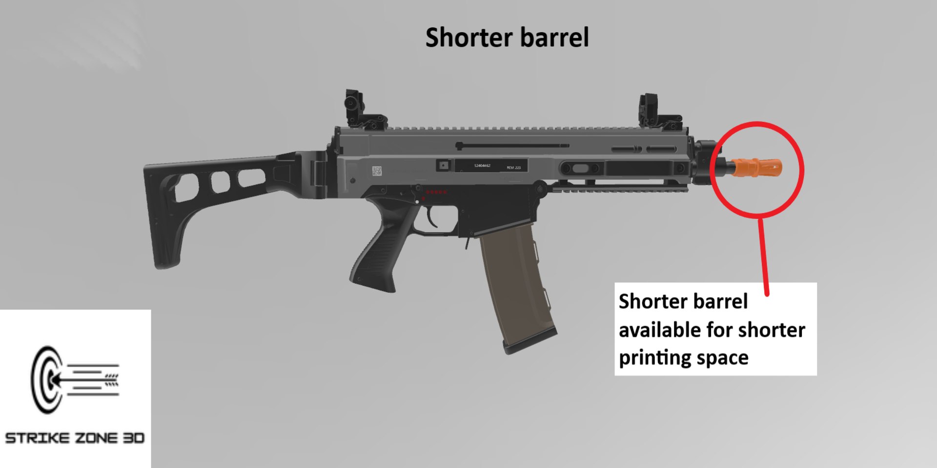 P-Z 805 Brem 3D Print Toy Gun 3D Model - TurboSquid 2315901