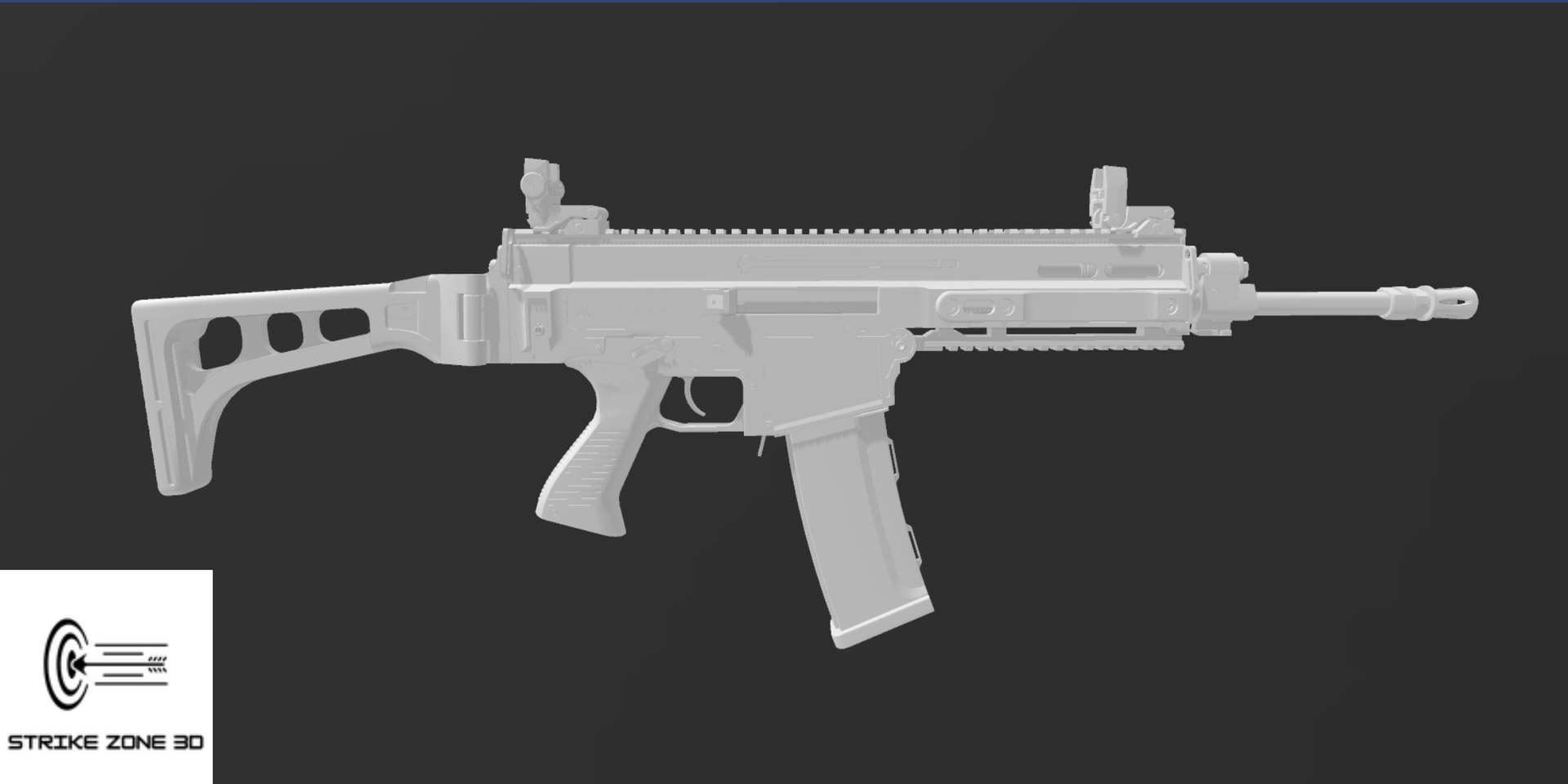P-Z 805 Brem 3D Print Toy Gun 3D Model - TurboSquid 2315901