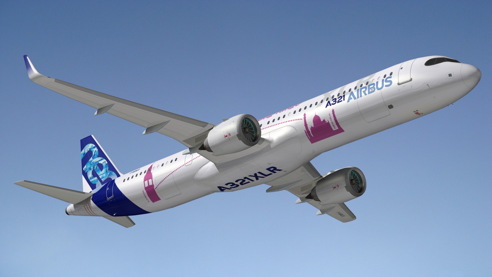 3D A321Neo XLR House Color - TurboSquid 2104711