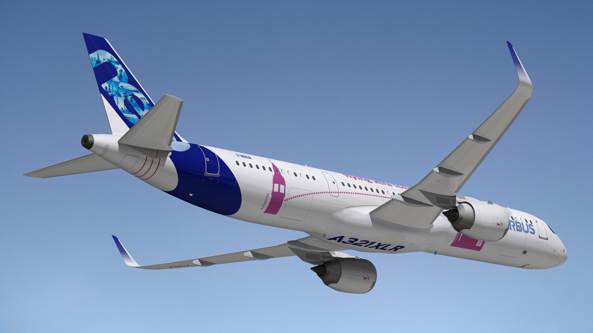 3D A321Neo XLR House Color - TurboSquid 2104711