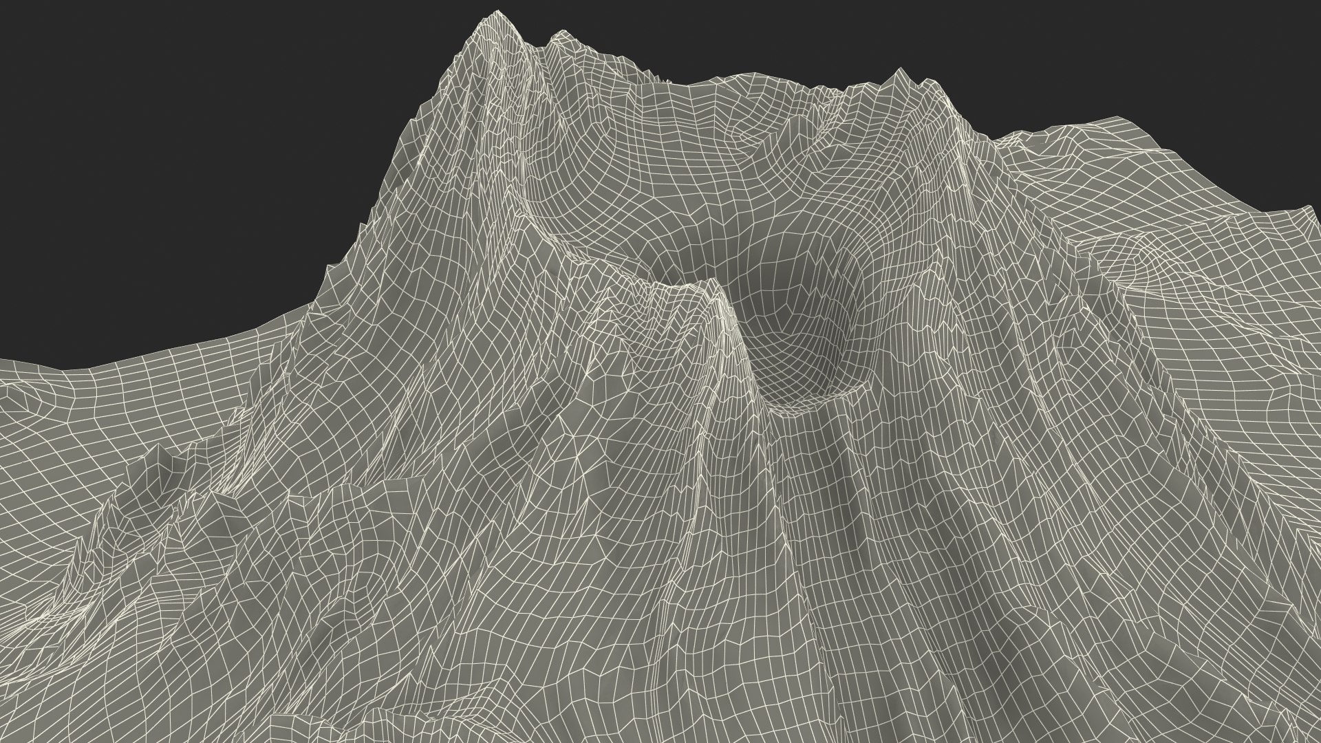 3D model Active Volcano - TurboSquid 1999822