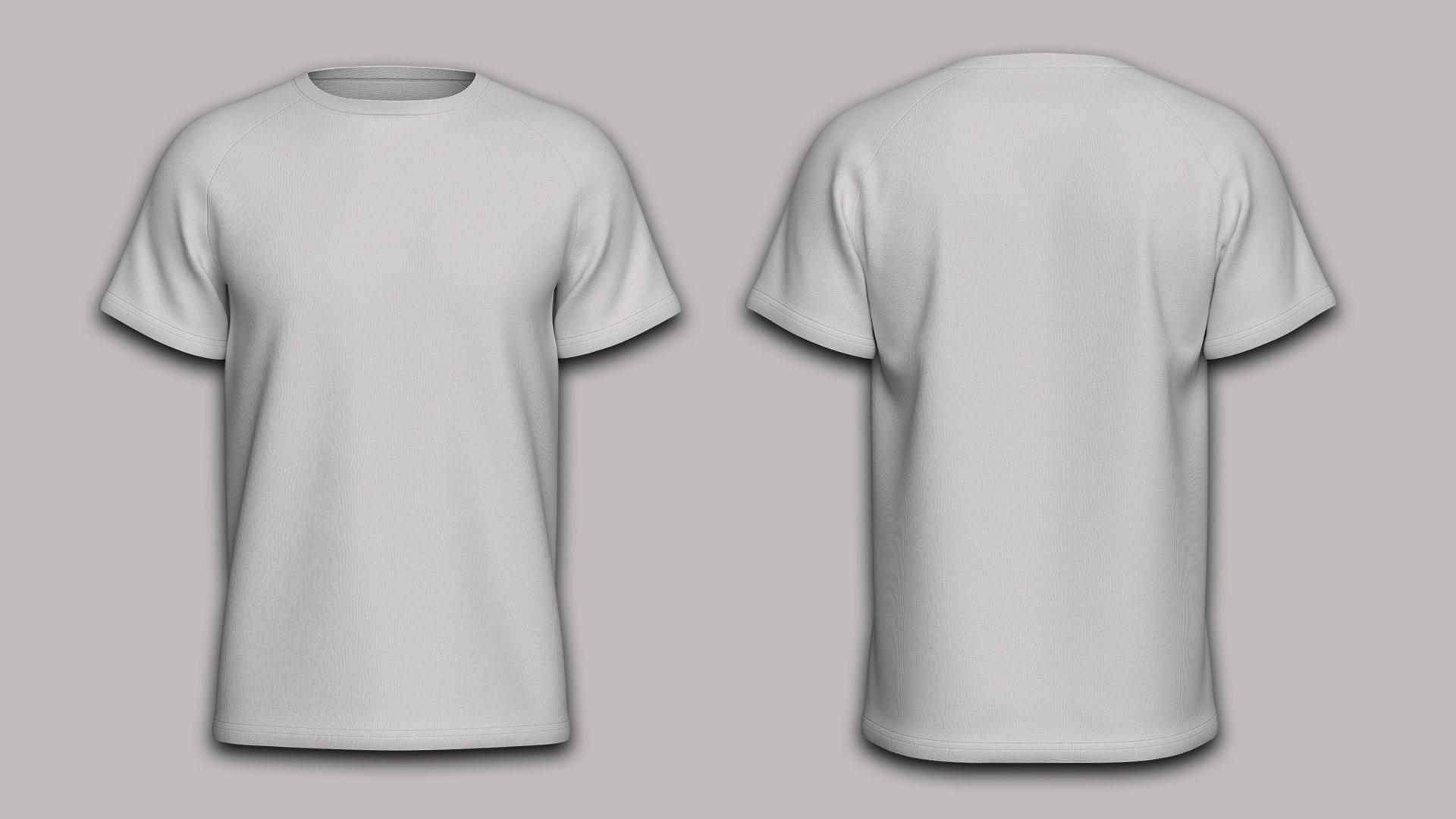 Raglan Sleeve Round Neck Tee Design 3D Model - TurboSquid 2011586