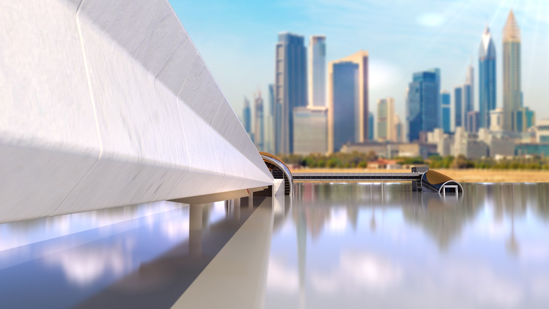3D Dubai Metro Stations - TurboSquid 1551807
